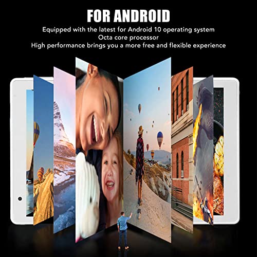 8.0 Inch Tablet, 2GB RAM 32GB ROM Tablet for Home for Travel (US Plug)