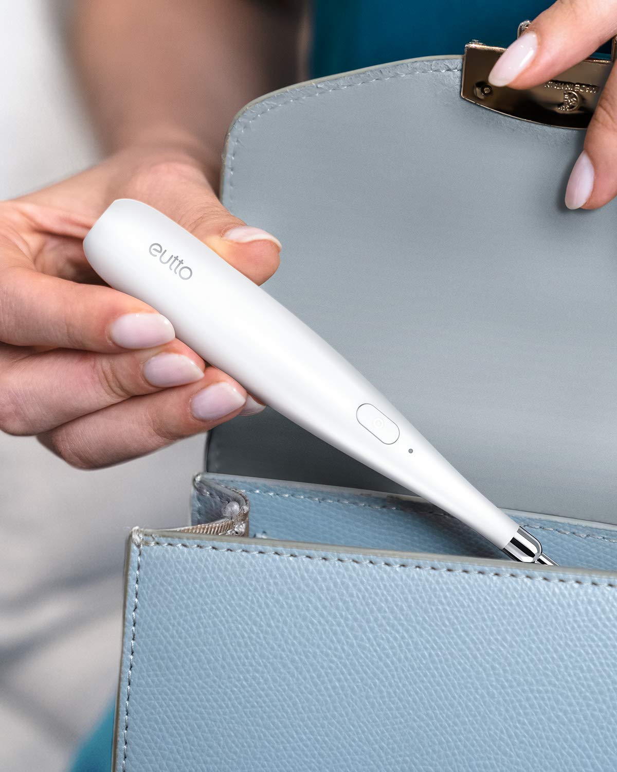 eutto Wireless Otoscope with Gyroscope, 0.15in Probe HD Ear Camera, 6 LED Lights, Ear Inspection Camera, Ear Wax Removal Tools, Compatible with iPhone and Android