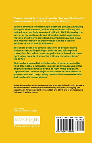 Beef, Bible and bullets: Brazil in the age of Bolsonaro