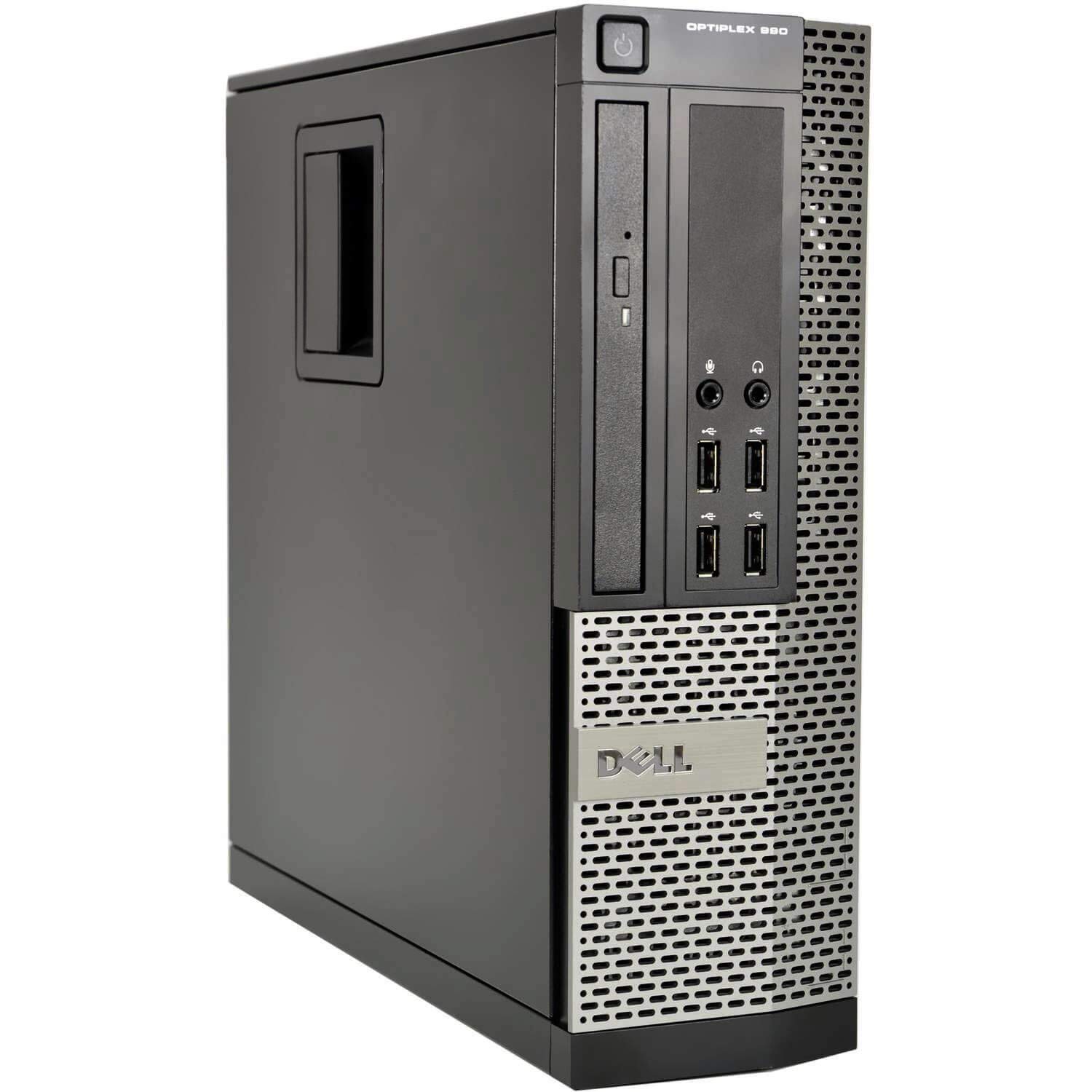Dell Optiplex 990 Flagship Premium Business Desktop Computer (Intel Quad-Core i5-2400 up to 3.4GHz, 8GB RAM, 500GB HDD, DVD, WiFi, VGA, DisplayPort, Windows 10 Professional) (Renewed)