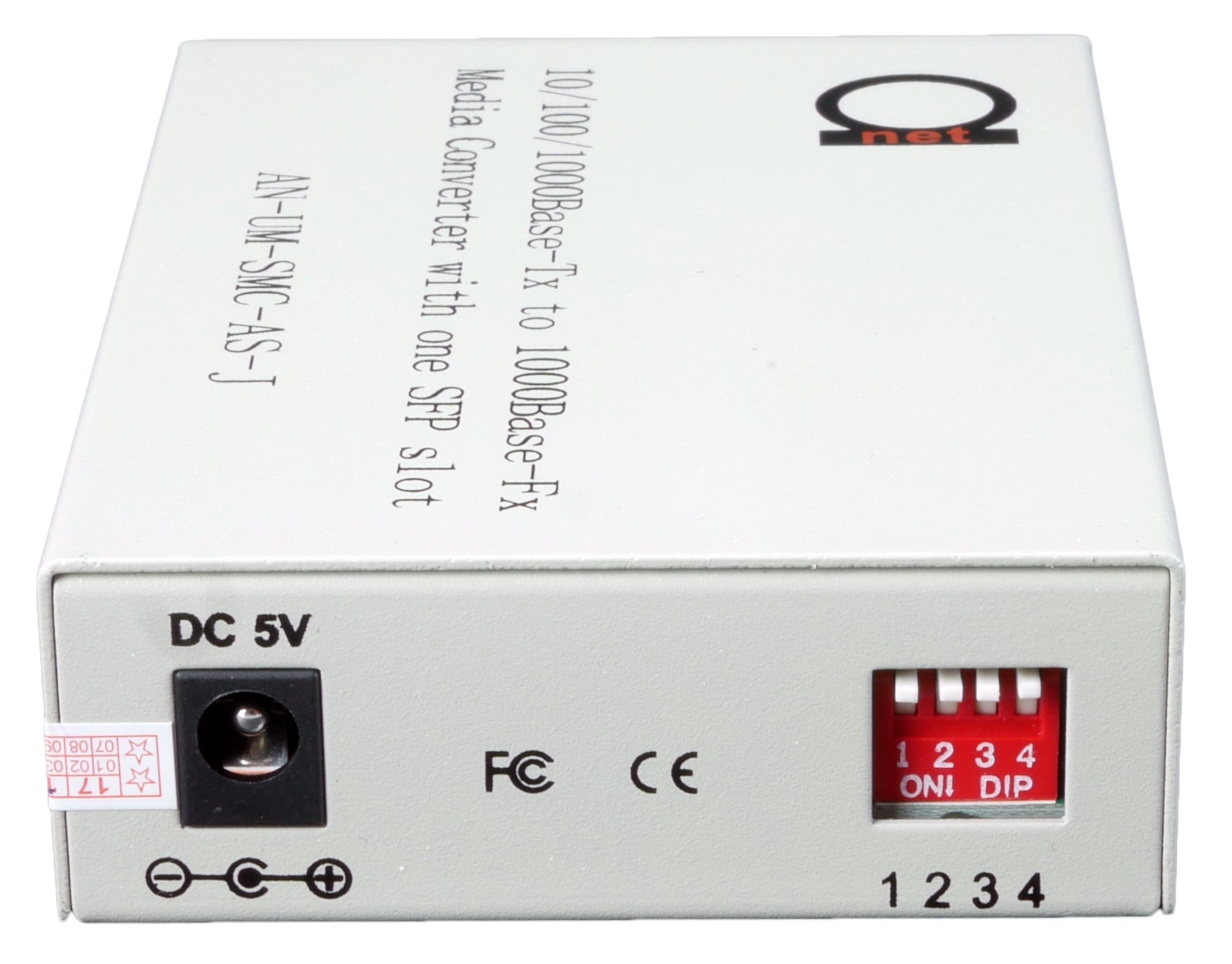Single Mode LC Gigabit Fiber Media Converter - Includes LC SFP 20 km (12.42 Miles) LC β to UTP Cat5e Cat6 10/100/1000 RJ-45 β Auto Sensing Gigabit or Fast Ethernet Speed - Jumbo Frame - LLF Support