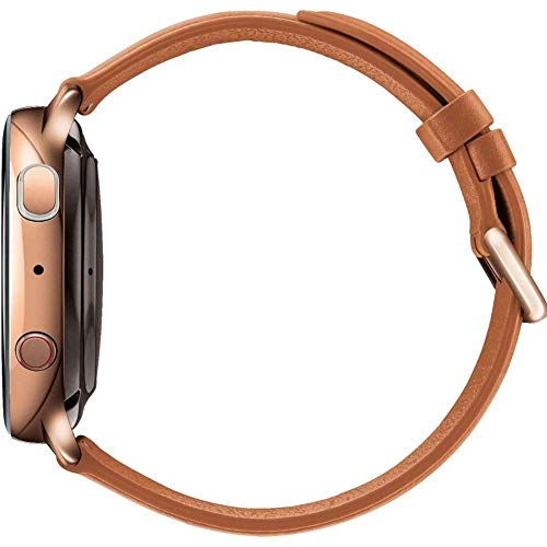 Samsung Original Galaxy Watch Active2 Enhanced Sleep Tracking Analysis Stainless Steel CASE (International Model) (Gold, 44mm) (Ren