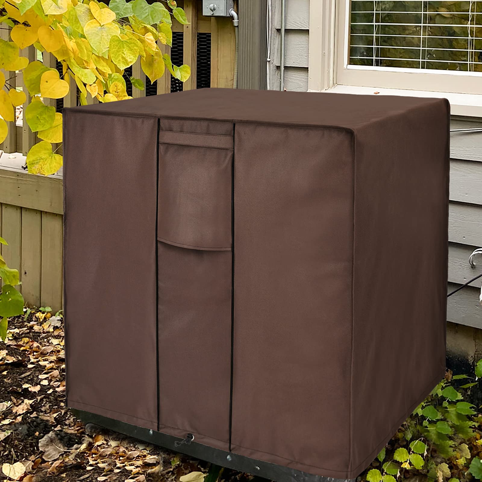 BRIVIC Air Conditioner Covers for Outside Unit Winter AC Covers for Outdoor Fits up to 36 x 36 x 39 inches