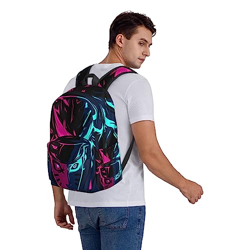 Abrazar Kids School Bag Anime Character Print Boys Backpack Laptop Backpack Travel Backpacks 03