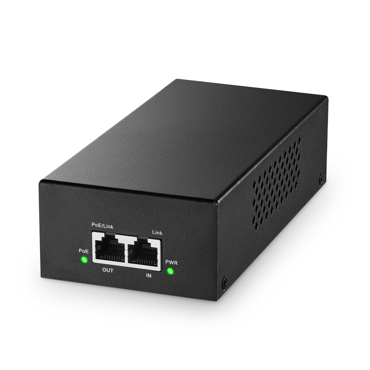 YuLinca Gigabit PoE+ Injector 90W, 802.3af/at/bt Power Over Ethernet Metal PoE Adapter, 10/100/1000Mbps, Non-PoE to PoE Adapter, Plug & Play, Distance Up to 100 Meters (328 ft.)