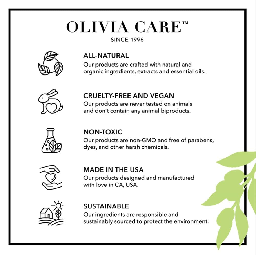 Olivia Care Body Mist Spray Made with Natural Lotus Blossom Fragrance Scent - Refreshing, Soothing & Cooling- Eliminate Odor with Fresh Aroma