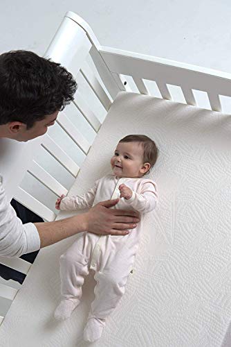 Bundle of Dreams Classic 2-Stage Crib & Toddler Bed Mattress, 100% Breathable, Organic Cotton Cover, Edge Support, Hypoallergenic, Eco-Friendly