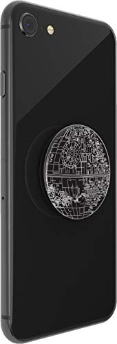 PopSockets Phone Grip with Expanding Kickstand, PopSockets for Phone - Star Wars - Death Star Alum