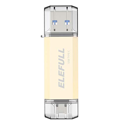 Type C USB Flash Drive 256GB 128GB 64GB 32GB for Android Smart Phones Computer Laptop USB-C 3.0 High Speed Copay Photos Videos Music etc.(32GB)