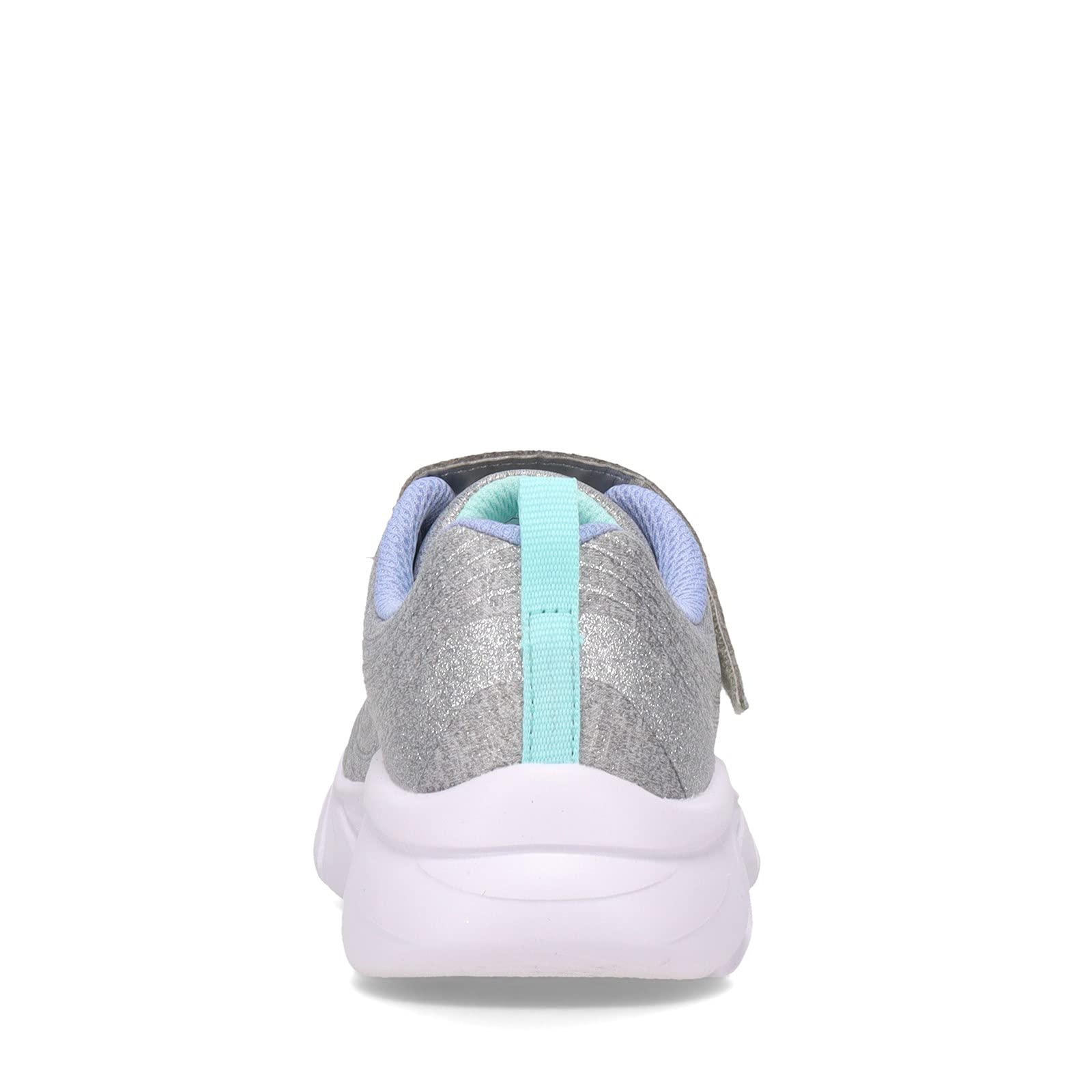 Skechers Kids Girls 302480L Sneaker, Light Grey, 13 Little Kid