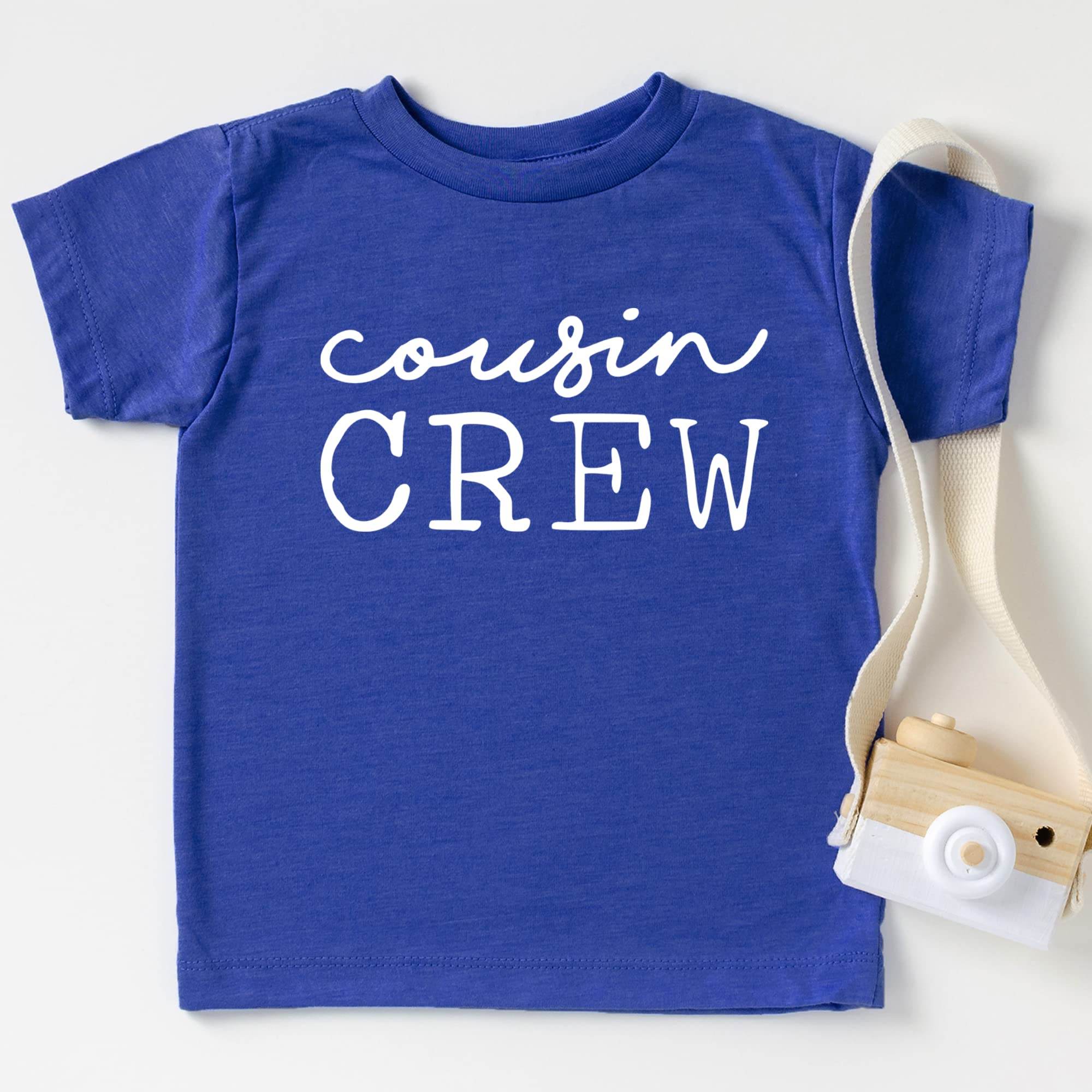 Olive Loves Apple Cousin Crew Cursive T-Shirts and Bodysuits for Baby and Toddler Fun Family Matching Outfits White on Mauve Bodysuit 6 Months