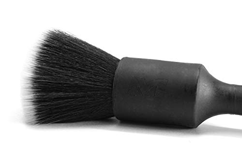 Maxshine Ever So Soft (ESS) Detailing Brush β Excellent Elastic Memory, Bend Recovery, Quality Rubber Handle, Gently Removing Dirt & Dust, No Scratches, 10.3(L) x 1.75(W)