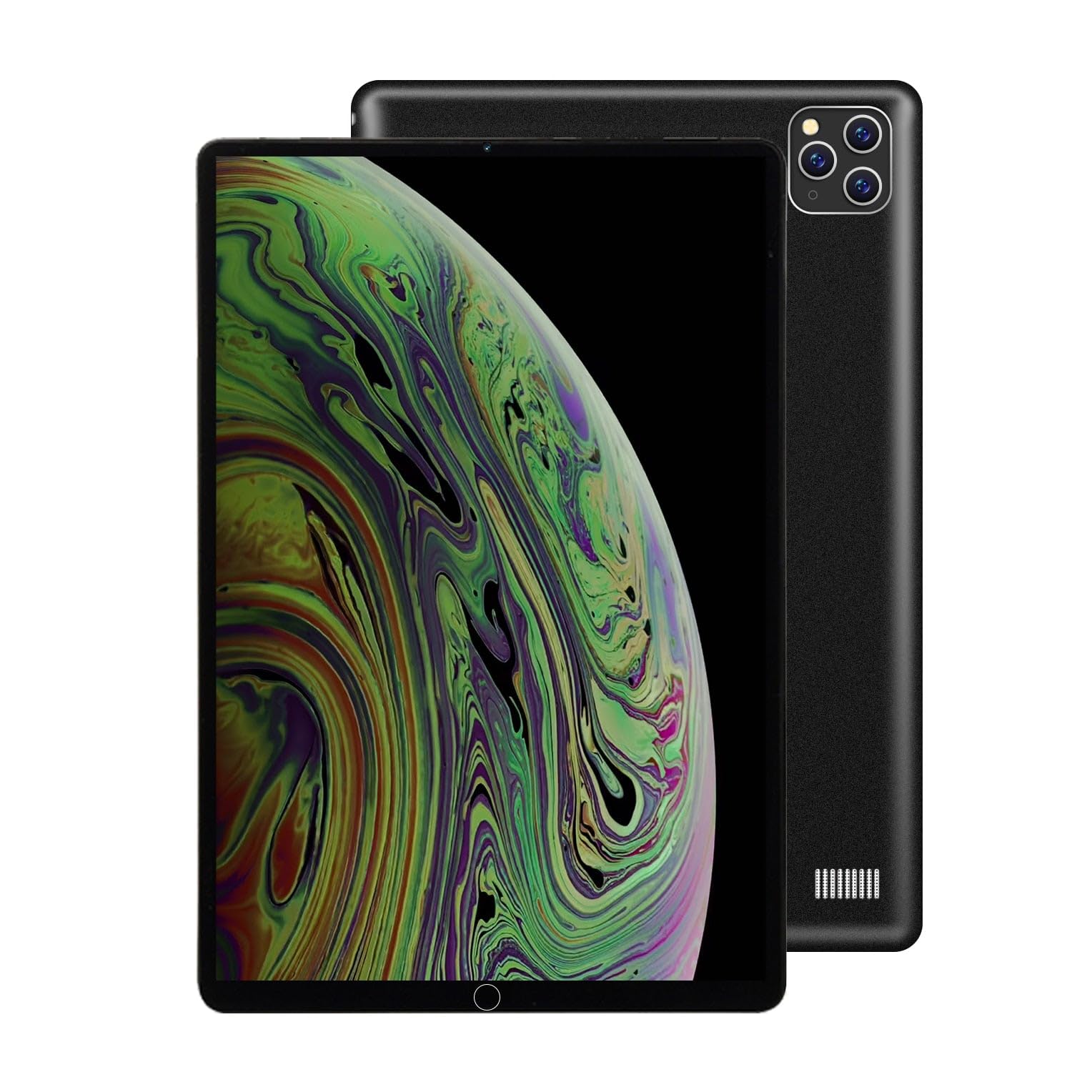 2023 5G New Tablet Pad14 10.1inch Tablet Android 16GB RAM 1TB ROM 8800mAh Android 11.0 MTK6797 WiFi Network Bluetooth fullscreen Black / 16GB RAM 1TB ROM/US-Plug