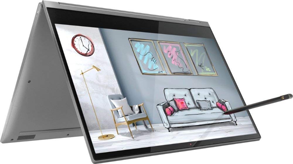 Lenovo 2019 Yoga C930 2-in-1 13.9" FHD Touch-Screen Laptop - Intel i7, 12GB DDR4, 1TB PCIe SSD, 2X Thunderbolt 3, DolbyAtmos Audio, Webcam, WiFi, Active Pen, 3 LBS, 0.6", Windows10, Iron Gray