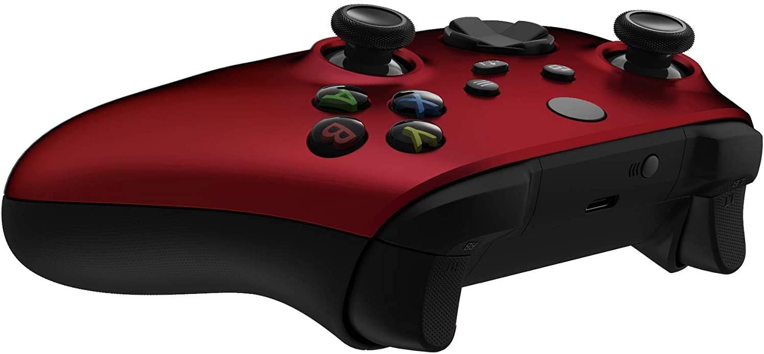 Xbox Wireless Custom Gaming Controller -Soft Shell Series X/S - for Microsoft Xbox (Red Series)