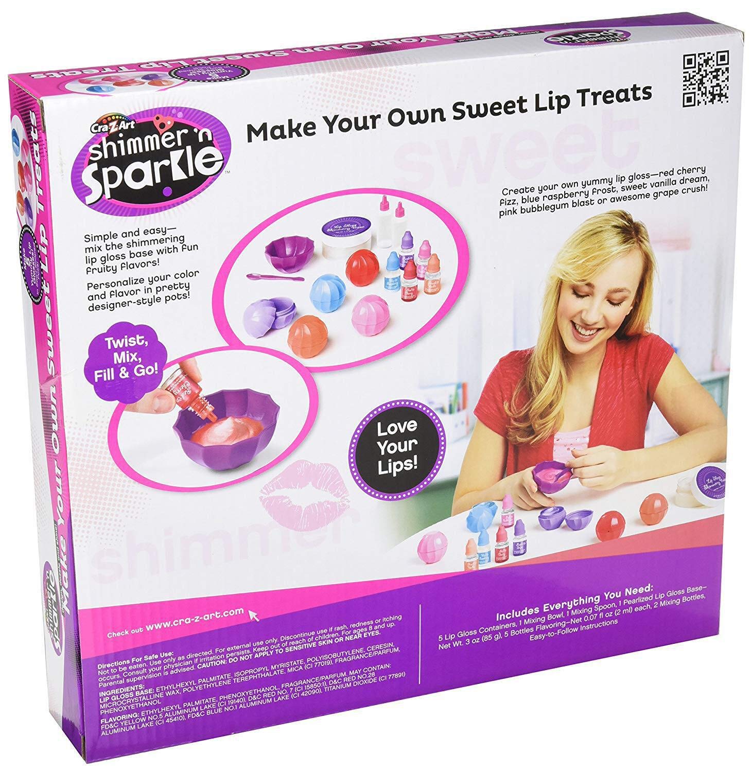 Cra-Z-Art Shimmer ‘N Sparkle Make Your Own Sweet Lip Treats (17531)