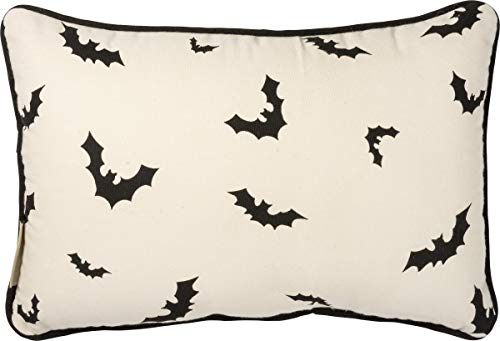 Primitives by Kathy Retro-Inspired Throw Pillow, 1 Count (Pack of 1), Happy Halloween