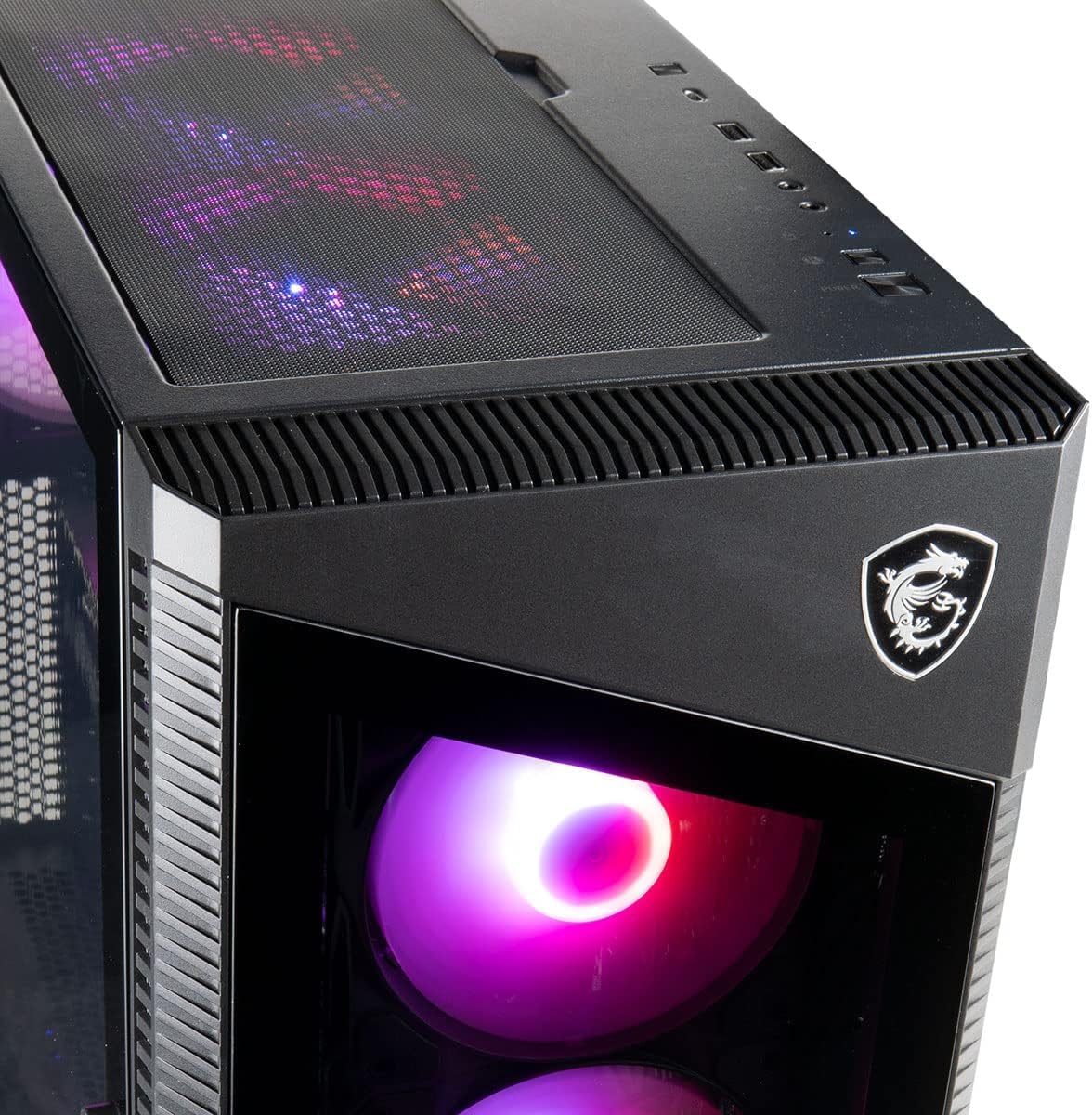 Empowered PC MPG Velox Gaming Desktop (NVIDIA GeForce RTX 4070 TI, Ryzen 7 5700X Processor, 32GB DDR4 RAM, 512GB NVMe SSD + 2TB HDD, WiFi, Windows 11 Home) RGB Gamer Computer (by_MSI)