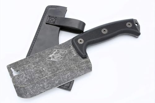 ESEE Knives Expat Knives Black G10 Handle Cleaver CL1