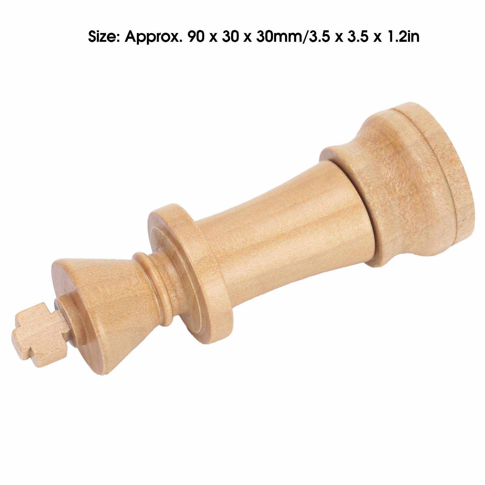 Wooden USB Stick Optional 1Gb 4Gb 16Gb 32Gb, Chess-Format Mahogany Flash Drive Thumb Drive, Maxmium 18MB/S Reading Rate U Disk Memory Stick (32G)