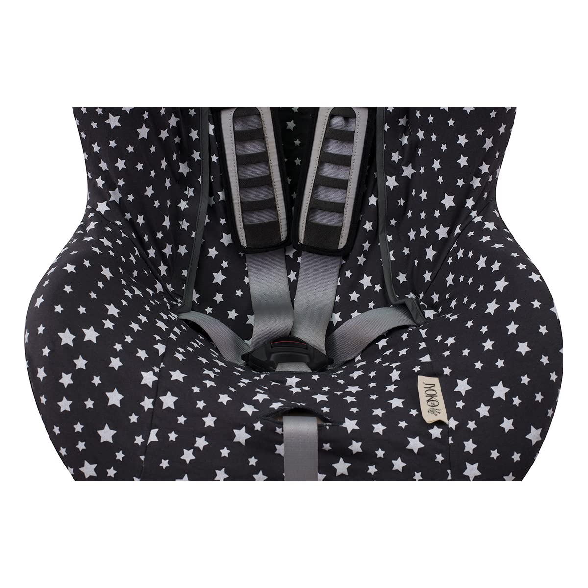 JYOKO Kids Cover Liner Universal for Car seat Compatible with Britax, Chicco, Mico (Without Head Support) (Winter Sky)