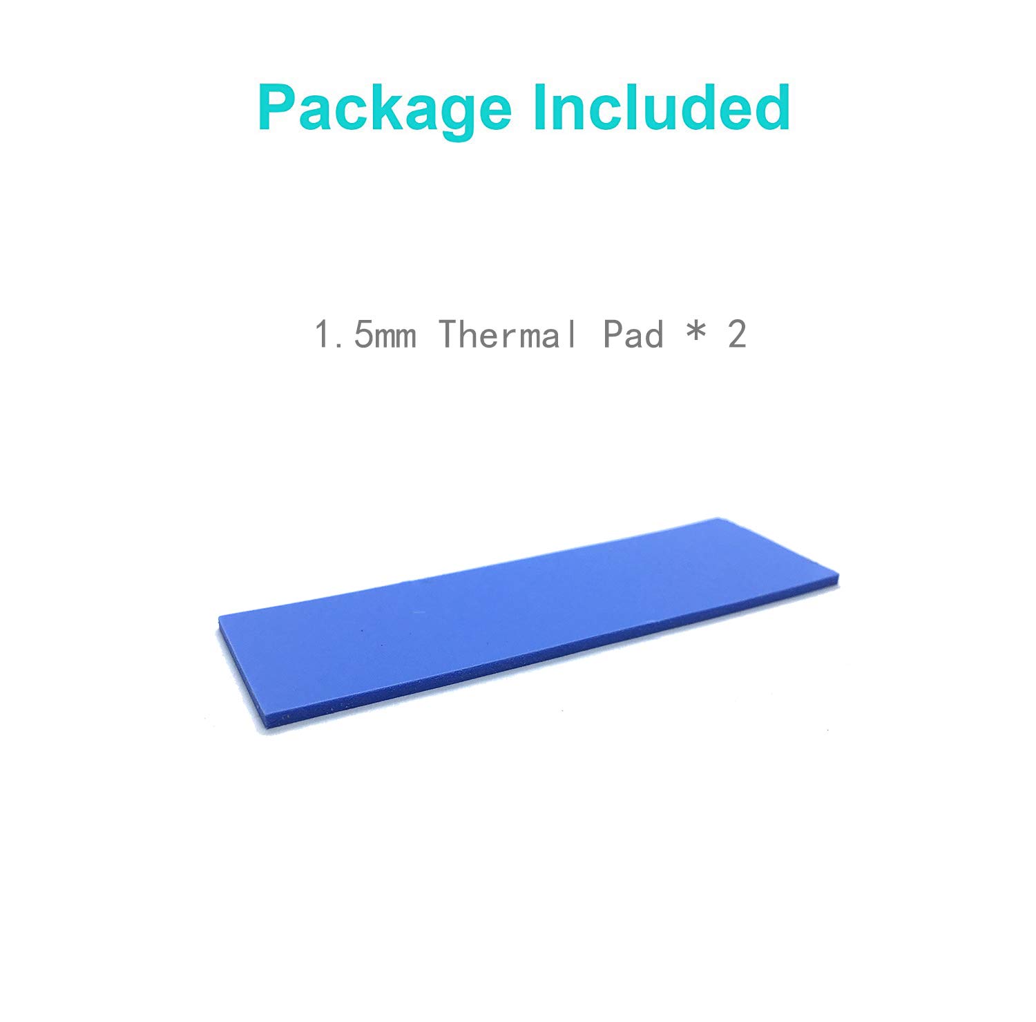 SGTKJSJS m.2 Thermal pad, 70x20x1.5mm for Pcie M.2 2280 SSD NVMe Heatsinks (2PCS Pack)…