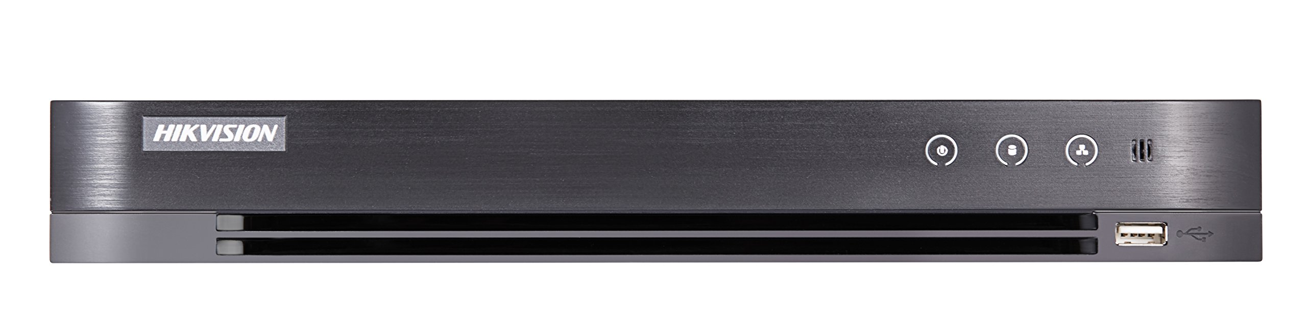 Hikvision H.265 Pro+ Turbo HD 8MP 8CH DVR 4K HDMI Supports up to 8MP TVI/ 5MP AHD/ 5MP CVI/Plus 8-CH 8MP IP CAM, 1-Sata HDD (HDD not Included)