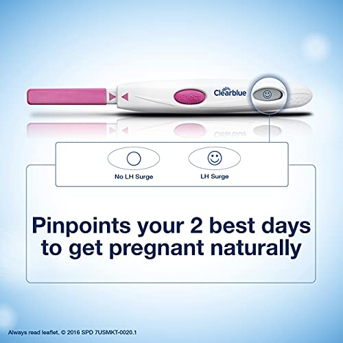 Clearblue Ovulation Predictor Kit, Featuring Ovulation Test with Digital Results, 20 Ovulation Tests