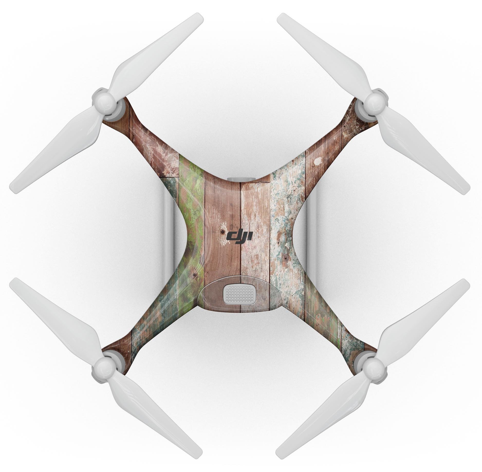 Design Skinz Design Skinz Black & Pink Marble Swirl V1 Full-Body Wrap Decal Skin-Kit Compatible with The Drone DJI Phantom 4 Pro