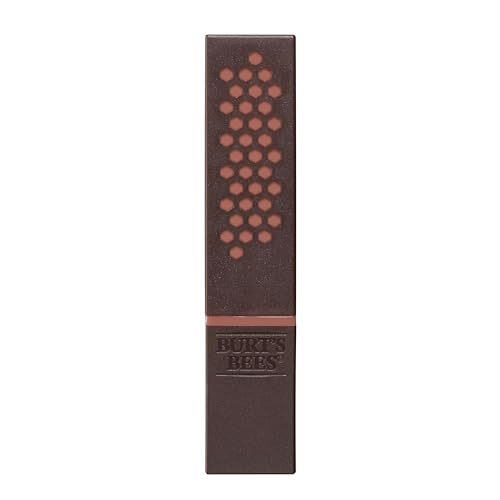 Burt’s Bees 100% Natural Moisturizing Lipstick, Suede Splash, 1 Tube