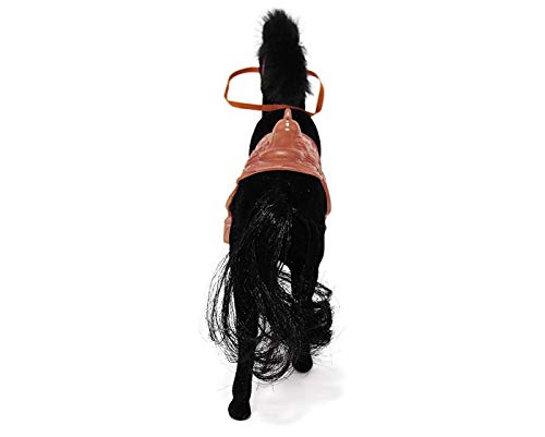 Batty Bargains Regal Bobblehead Horse with Auto Dashboard Adhesive (Black)