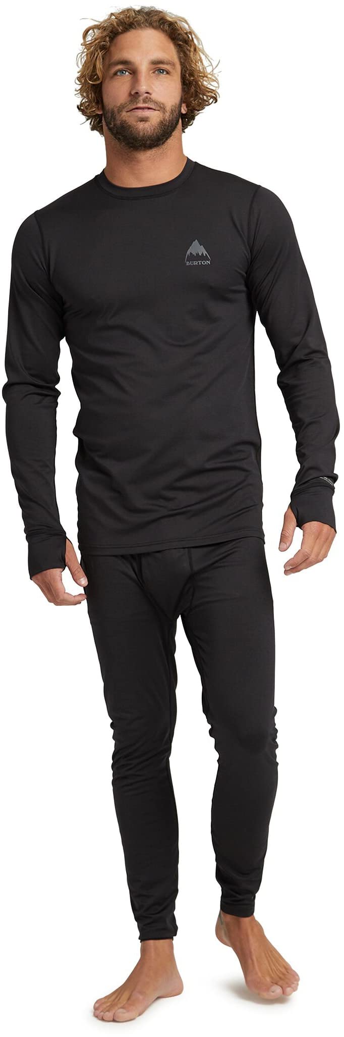 Burton Men's Lightweight X Base Layer Pants, True Black, XL