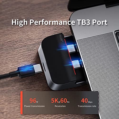SHYPT 9 in 1 USB C HUB Type C HUB to 4KHD RJ45 Jack 3.5 Multi USB 3.0 PD Adapter for MacBook Pro USB-C Splitter Type-c USBC HUB