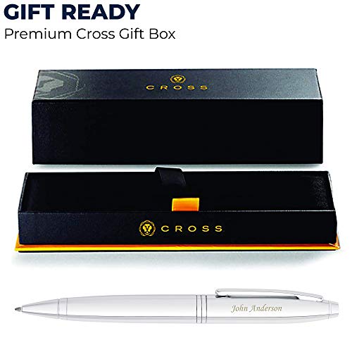 Dayspring Pens Cross Pen | Personalized Graduation Gift Pen - Cross Calais Ballpoint Pen with Grad Emblem on Clip. Engraved/Personalized with name or message in 1 day