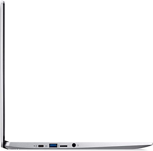Acer Chromebook 315 15.6" HD Intel N4000 4GB RAM 32GB eMMC Webcam BT Chrome OS + Protective Sleeve, Silver (NX.HKBAA.002)