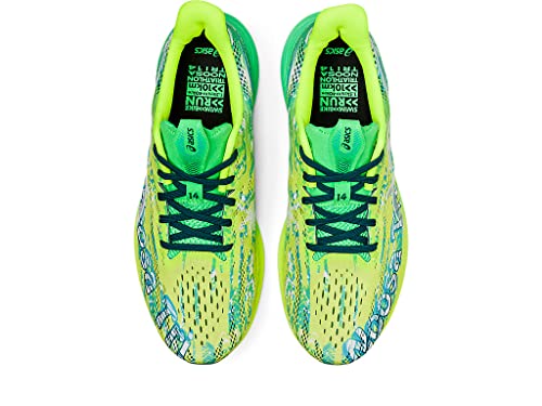 ASICS Men's Noosa TRI 14 Running Shoes, 11.5, Safety Yellow/White