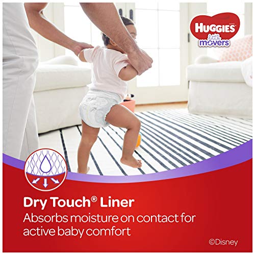 Huggies Little Movers Baby Diapers, Size 3 (66 Count)