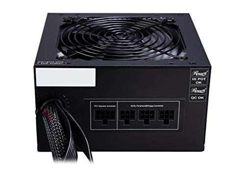 Rosewill CFZ750 750W ATX Semi Modular Gaming Power Supply | 80 Plus Bronze Certified, Single +12V Rail | Continuous Power | Intel 4th Gen CPU Read, SLI & Crossfire Ready