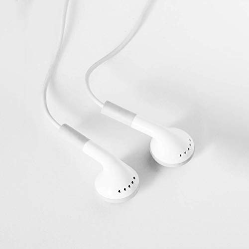 CN-Outlet Wholesale Bulk Earbuds Headphones 100 Pack Kids Earphones for School Classroom Students Children and Adults - White
