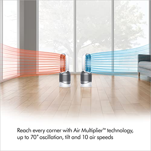 Dyson Pure Hot+Cool™ HP01 Air Purifier, Heater & Fan - Black/Nickel
