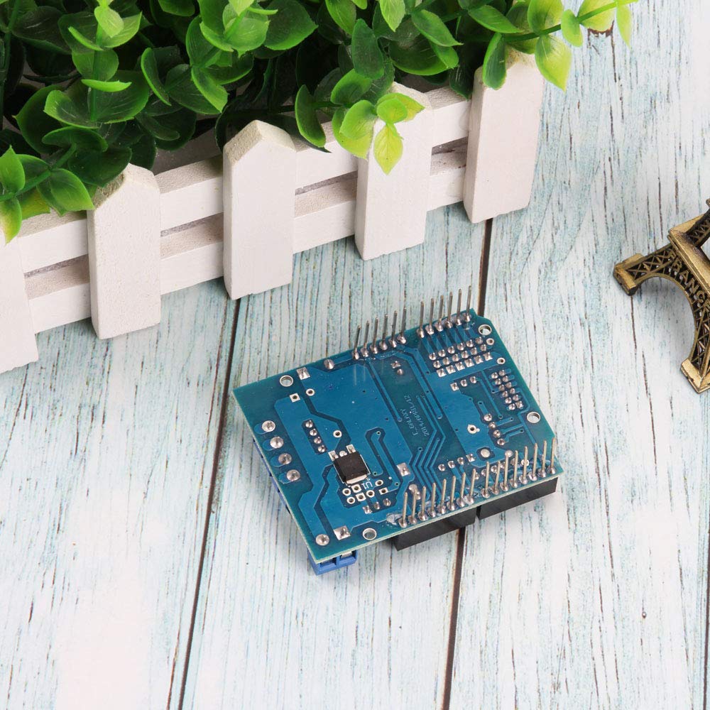 Ximimark L298P Shield R3 DC Motor Driver Module 2A H-Bridge 2 Way for Arduino UNO 2560 (1 Pcs)