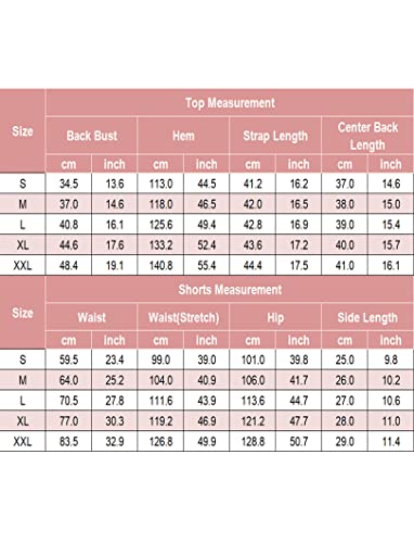 Avidlove Women's Sexy Silk Satin Pajamas Sets Lace Trim Cami Tops Shorts Sleepwear White