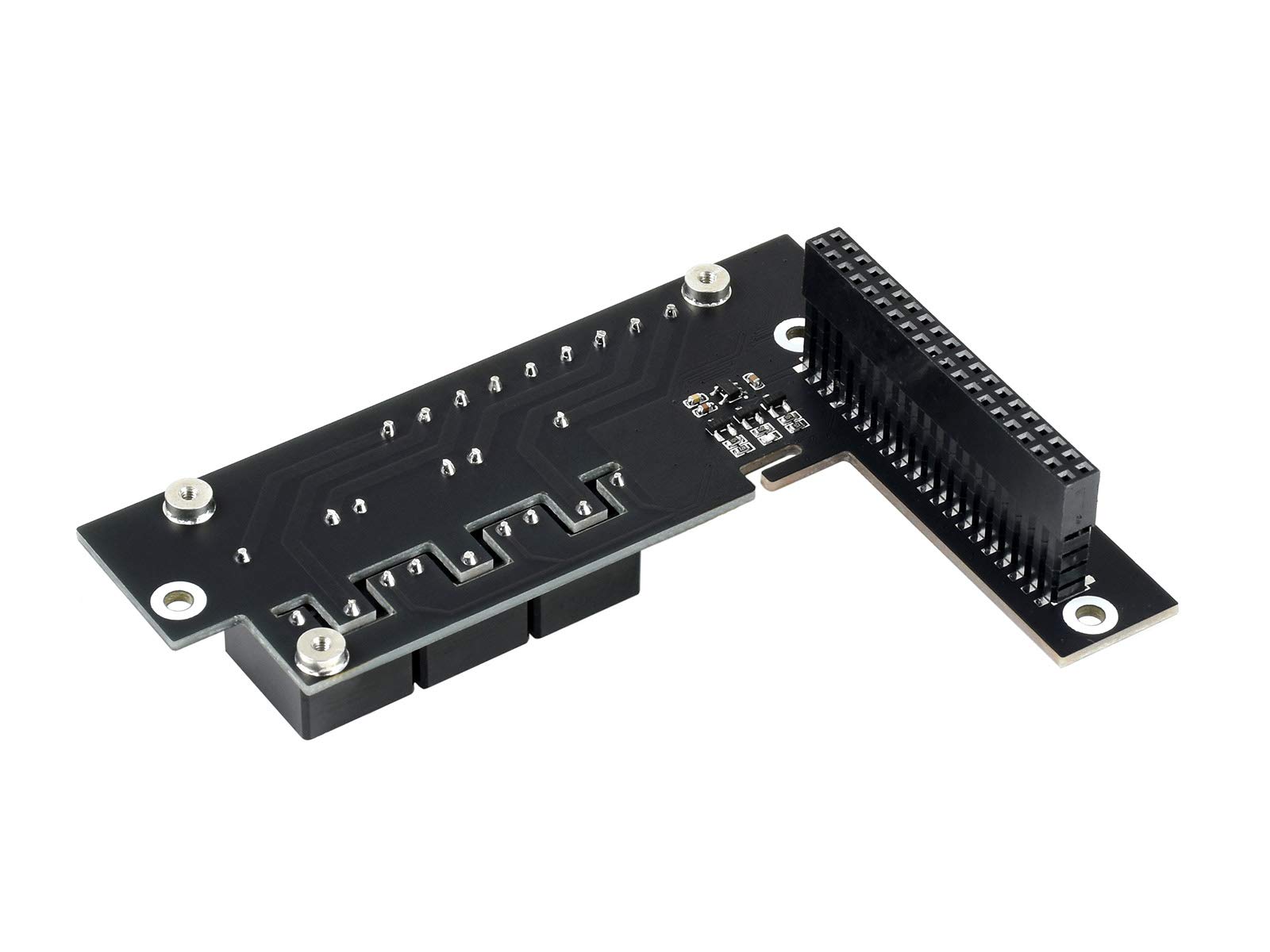 Waveshare Quality 3-Ch Relay Expansion Board Designed for Jetson Nano with Optocoupler Isolation