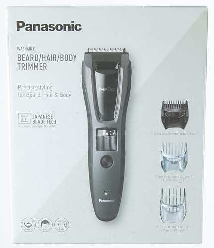 Panasonic ER-GB62 Beard and Hair Trimmer with 39 cutting levels