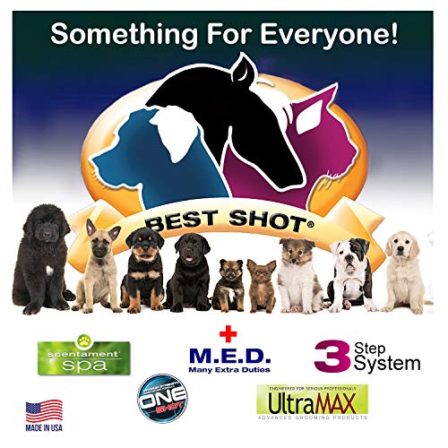 Best Shot Scentament Spa Botanical Body Splash, Detangler Spray, Body Spray for Pets, Cat and Dog Cologne Spray, Lemon Vanilla, 8 Oz.