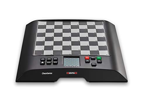 Chess Genius Electronic Chess Board Set by Millennium - Play Chess at Any Level - for Beginners to Advanced Players - Portable - Educational and Entertaining – Play with Friends or AI - M810