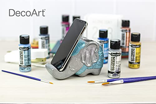 DecoArt 2 Ounce, Sterling Silver Extreme Sheen Acrylic Paint, 2 Fl Oz (Pack of 1)