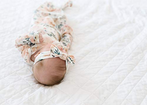 Copper Pearl Newborn Knotted Gown Autumn