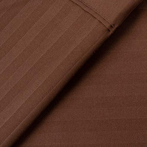 Cal King Size Bed Sheets - 6 Piece 1500 Supreme Collection Fine Brushed Microfiber Deep Pocket California King Sheet Set Bedding - 2 Extra Pillow Cases, Great Value, California King, Dobby Coffee