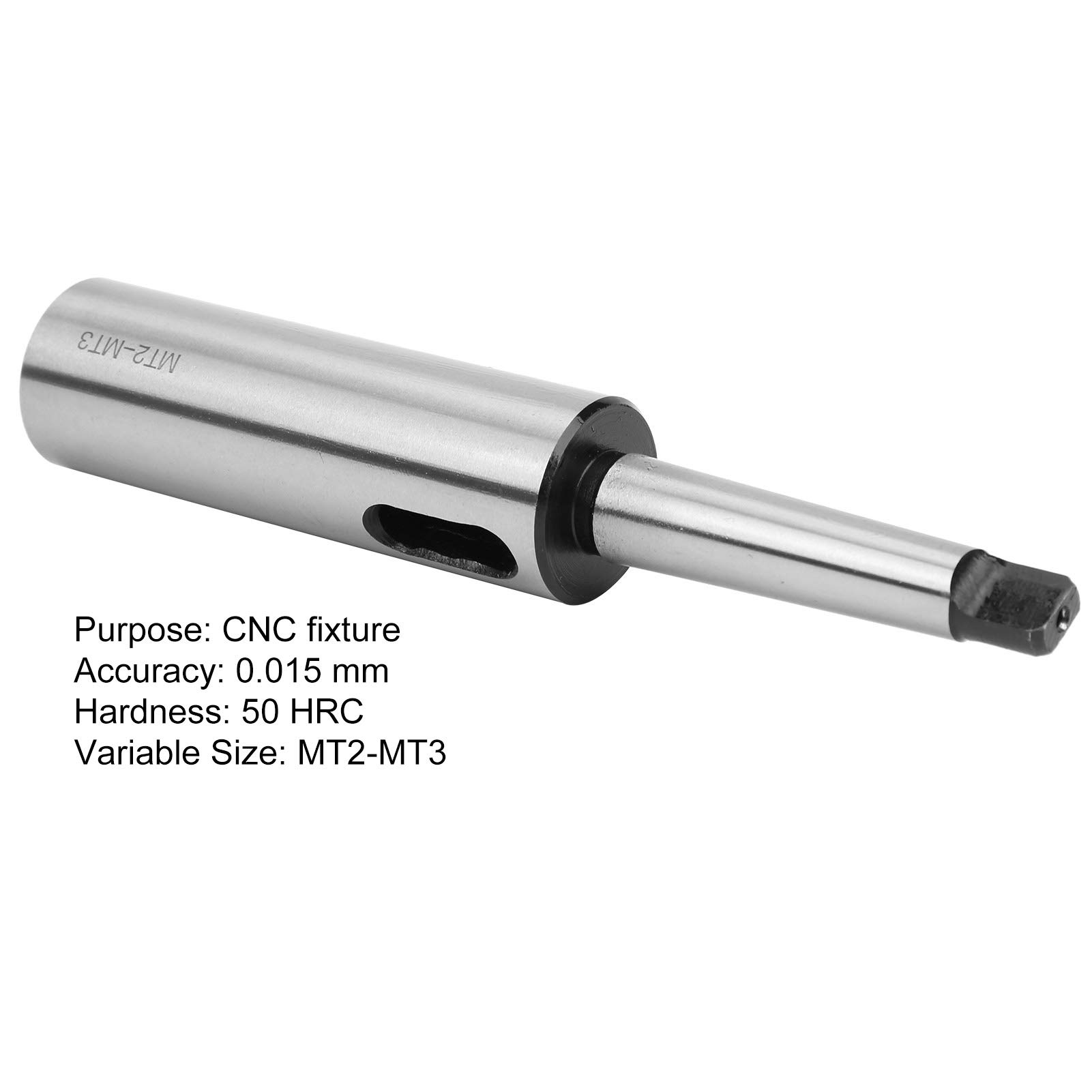 Taper Drill Sleeve High Speed Steel Reducing Adapter for Lathe Milling MT2 to MT3 for Morse Taper Shank Taper Shank Drills
